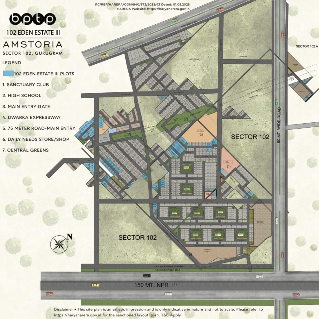 BPTP Amstoria Sector 102 Gurgaon: Price, Floor Plan & RERA